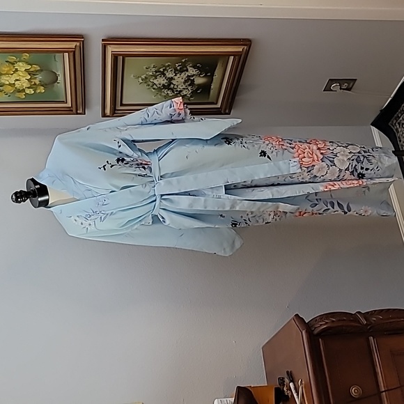 made in japan | Intimates & Sleepwear | Japanese Kimono Robe Blue Pink ...